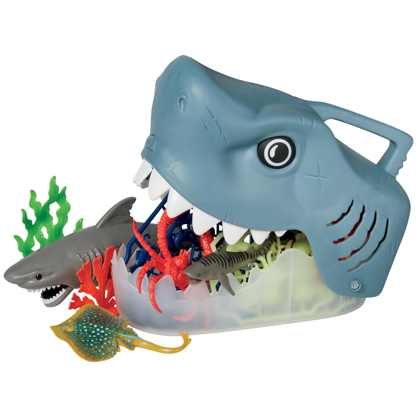 Wild Quest Shark Head Ocean Bucket Playset - Shop Playsets at H-E-B