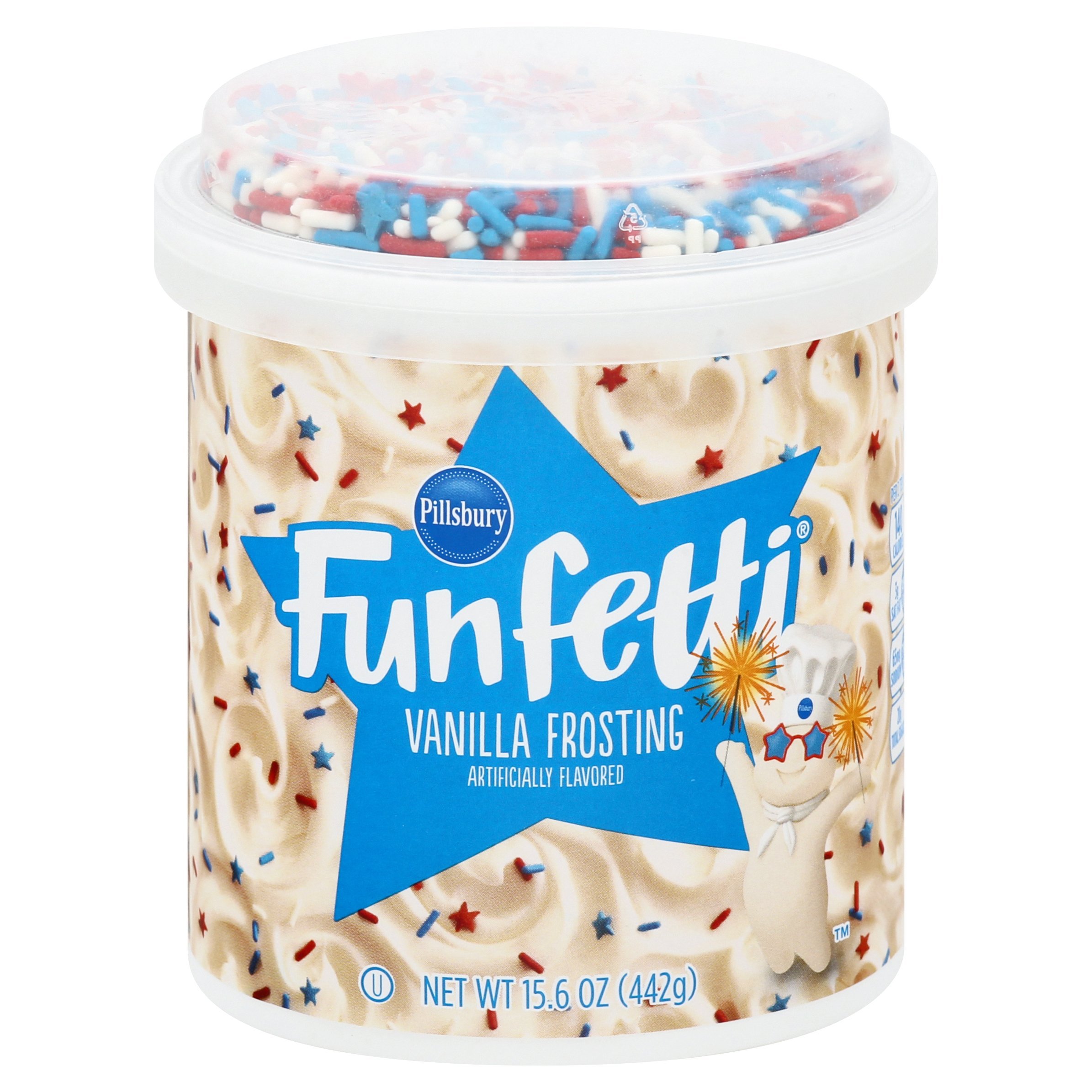 Pillsbury Funfetti Stars & Stripes Frosting - Shop Icing & decorations ...
