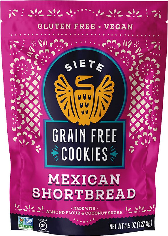 Siete Grain-Free Mexican Shortbread Cookies - Shop Snacks & Candy at H-E-B Siete Grain-Free Mexican Shortbread Cookies - Shop Snacks & Candy at H-E-B