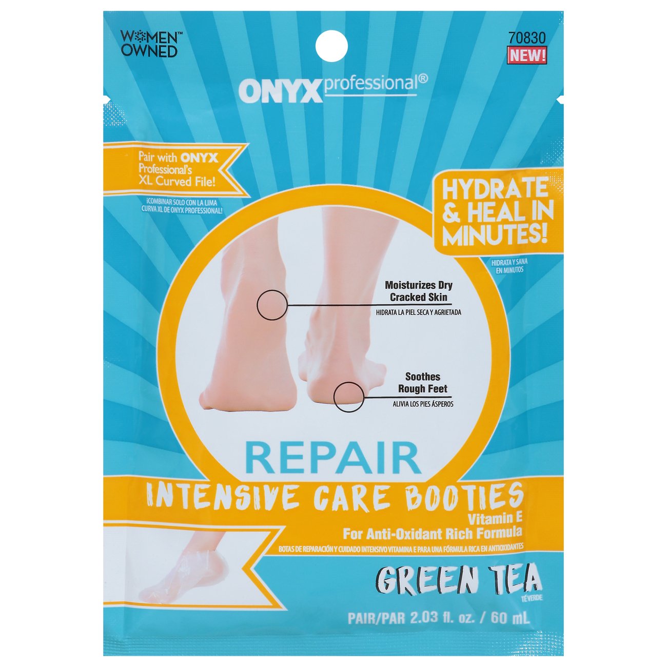 ONYX Professional Repair Intensive Care Booties - Shop Foot care at H-E-B