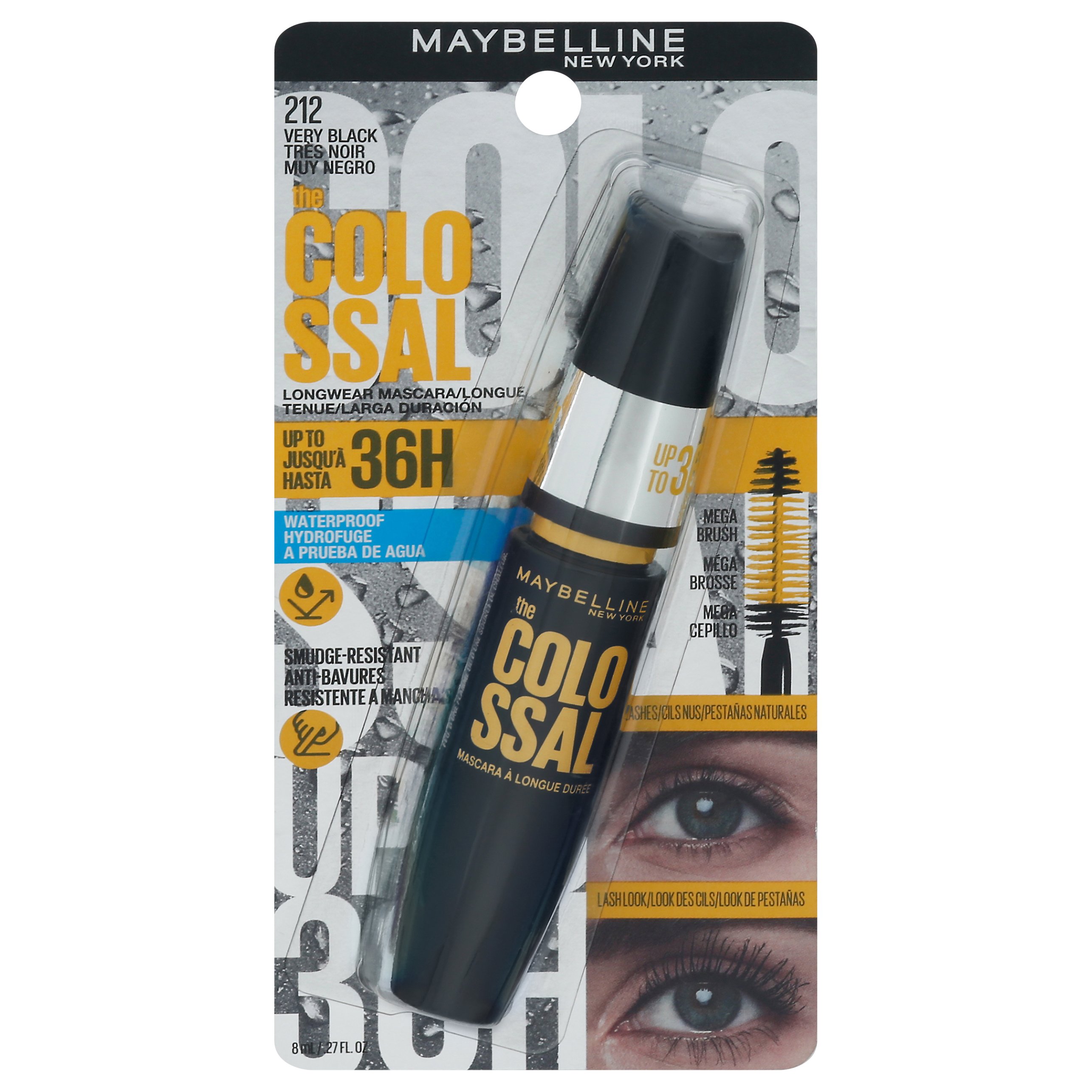 Maybelline The Colossal 48 Hours Mascara - Very Black - Shop Mascara at ...