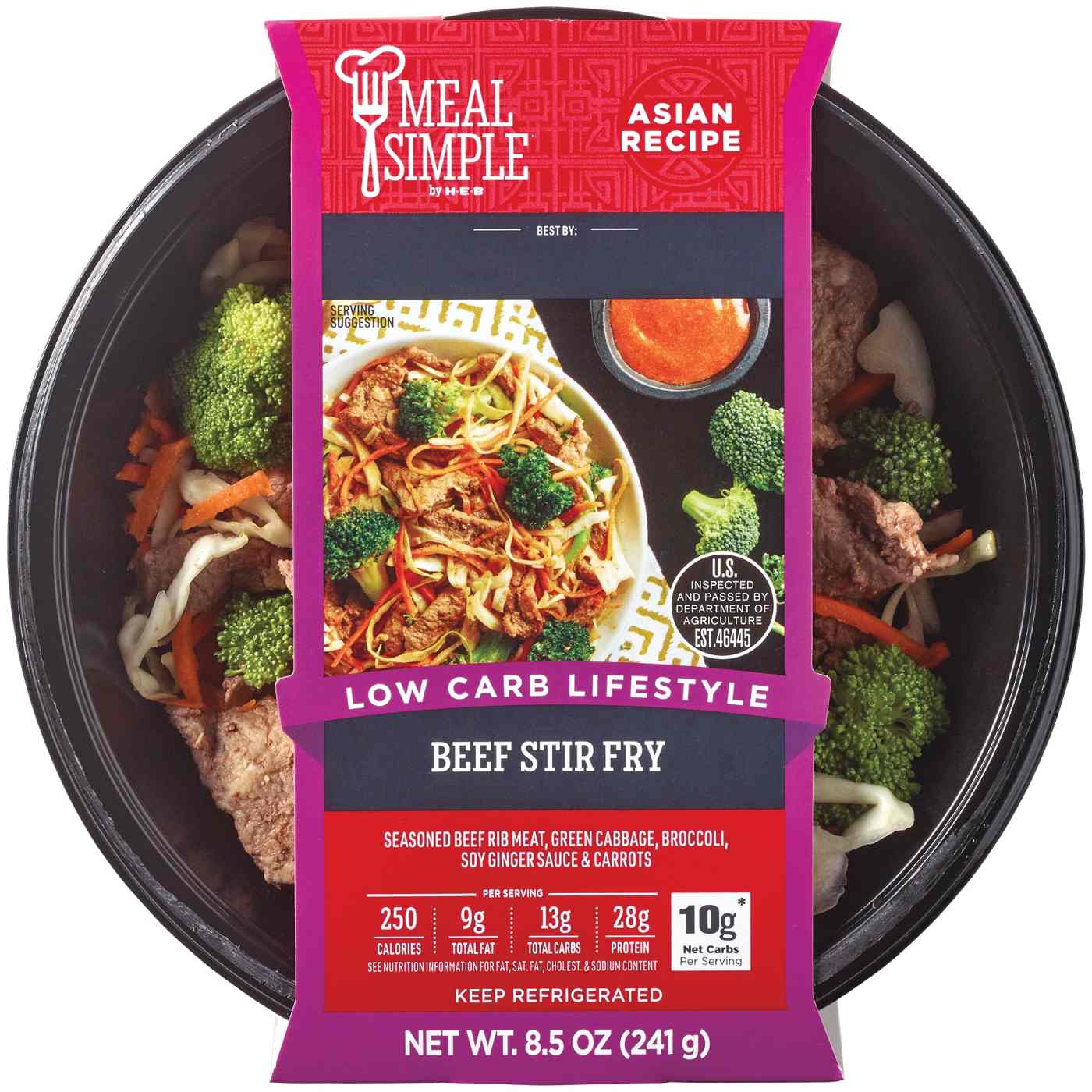 Meal Simple by H-E-B Beef Stir Fry - Shop Entrees & sides at H-E-B