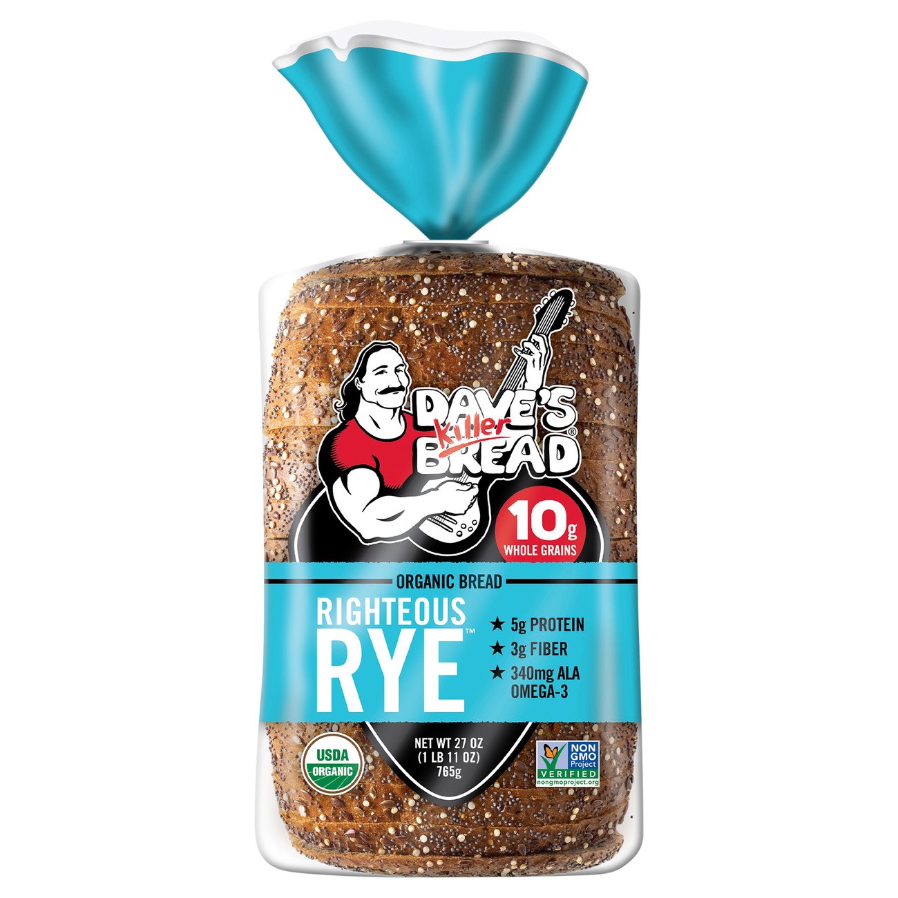 Dave's Killer Bread Righteous Rye Organic Sliced Bread - Shop Sliced ...