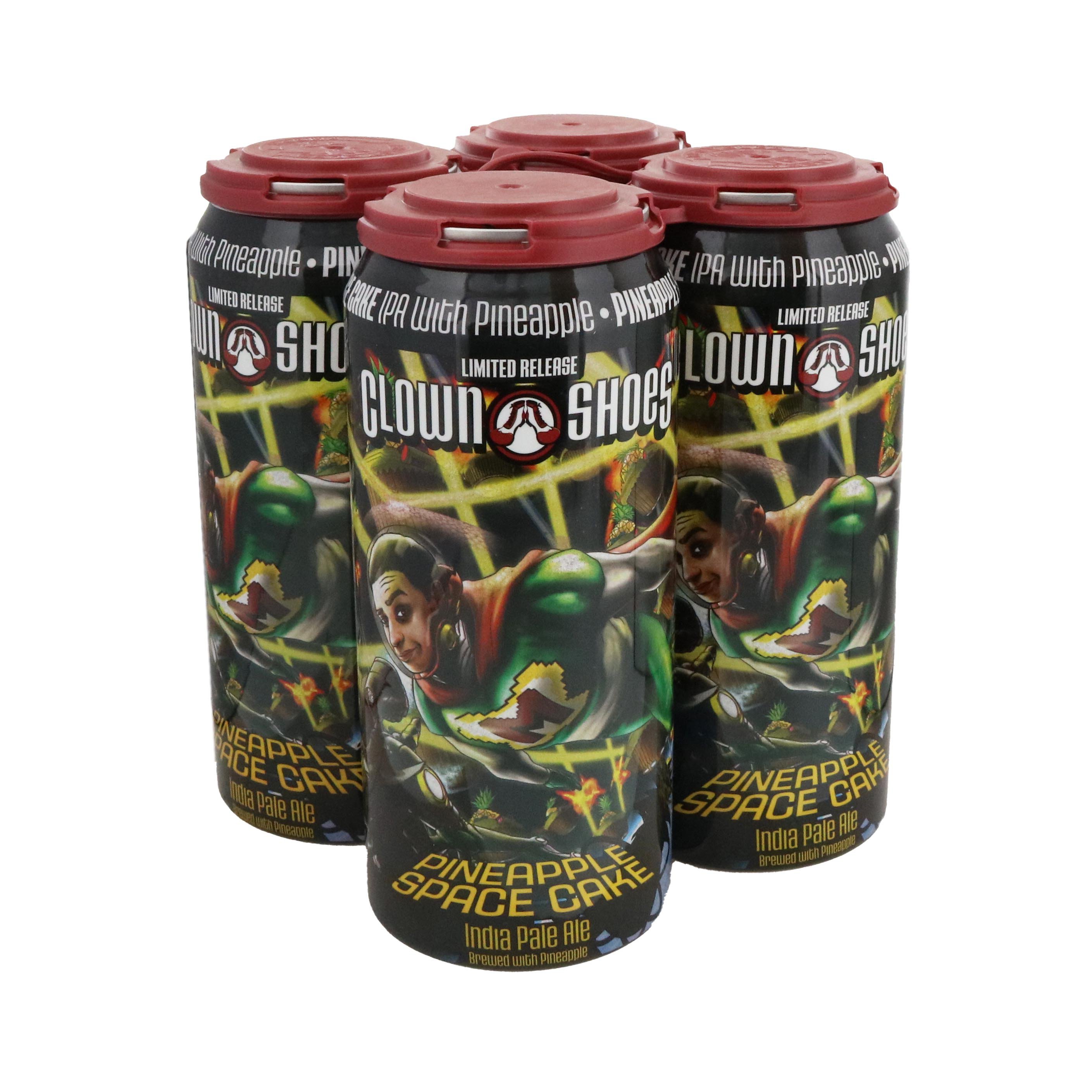 Clown Shoes Pineapple Space Cake IPA Limited Release Beer 16 oz Cans ...