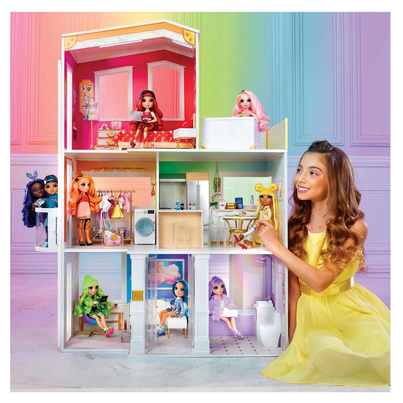 Rainbow High Fashion House Playset - Shop Playsets at H-E-B