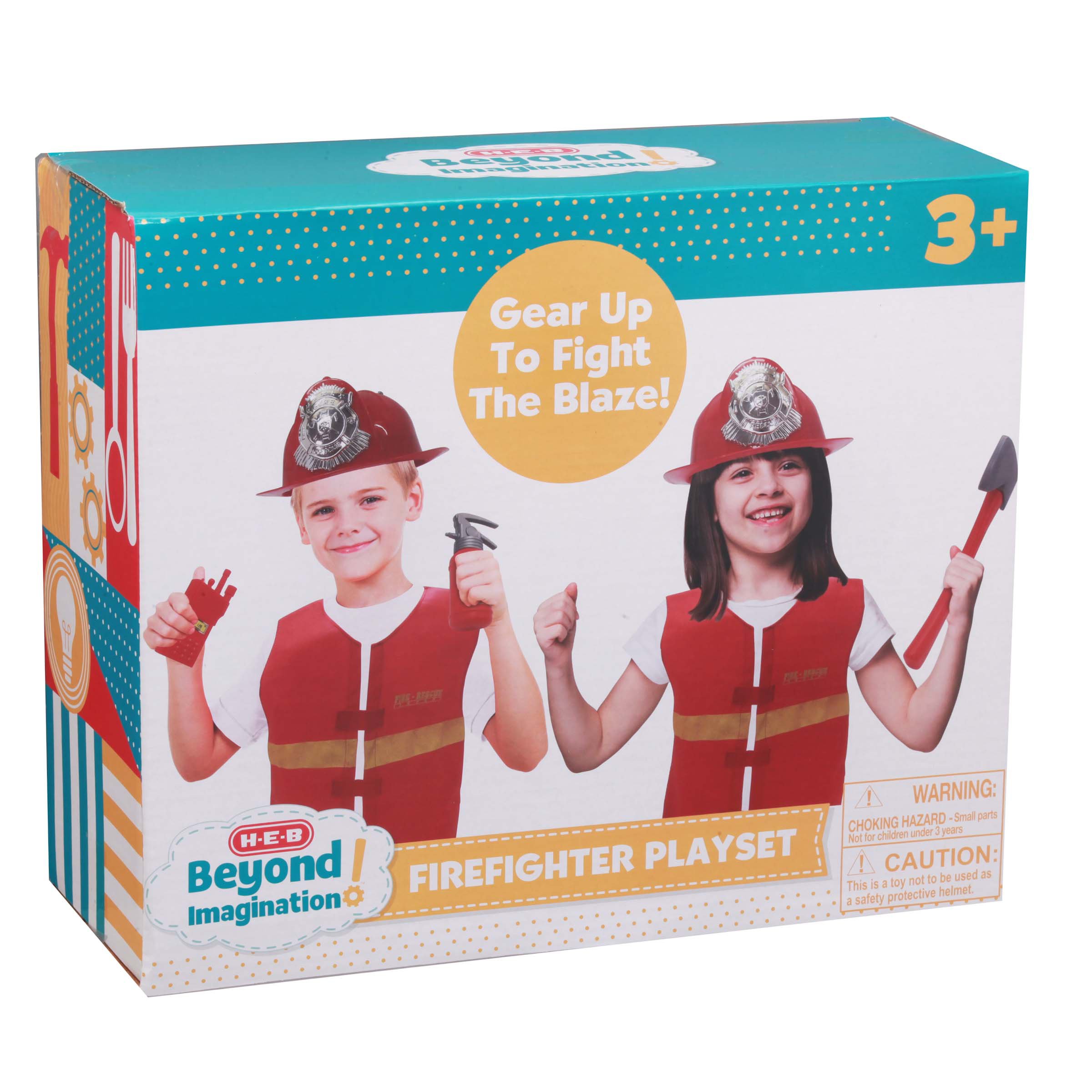 H-E-B Beyond Imagination Firefighter Playset - Shop Baby toys at H-E-B