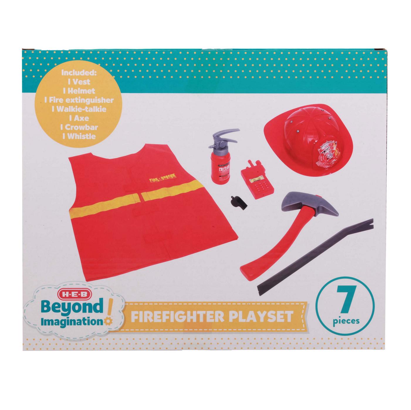 H-E-B Beyond Imagination Firefighter Playset - Shop Baby toys at H-E-B
