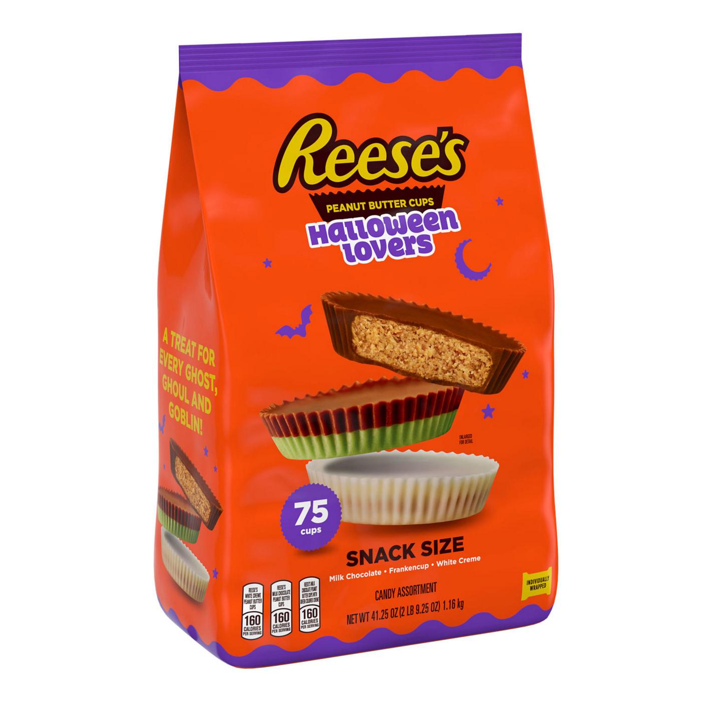 Reese's Halloween Lovers Assorted Snack Size Peanut Butter Cups - Shop ...