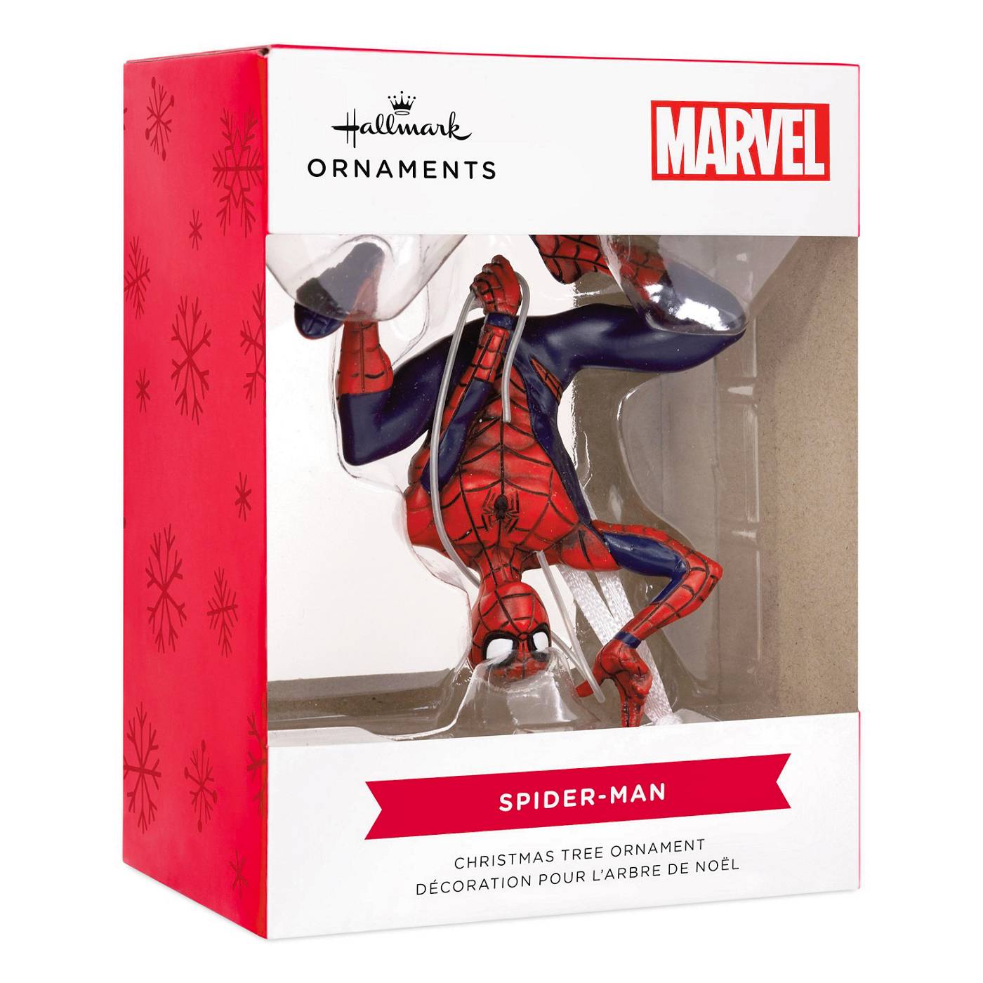 Hallmark Marvel's Hanging Spider-Man Christmas Ornament - Shop Seasonal ...