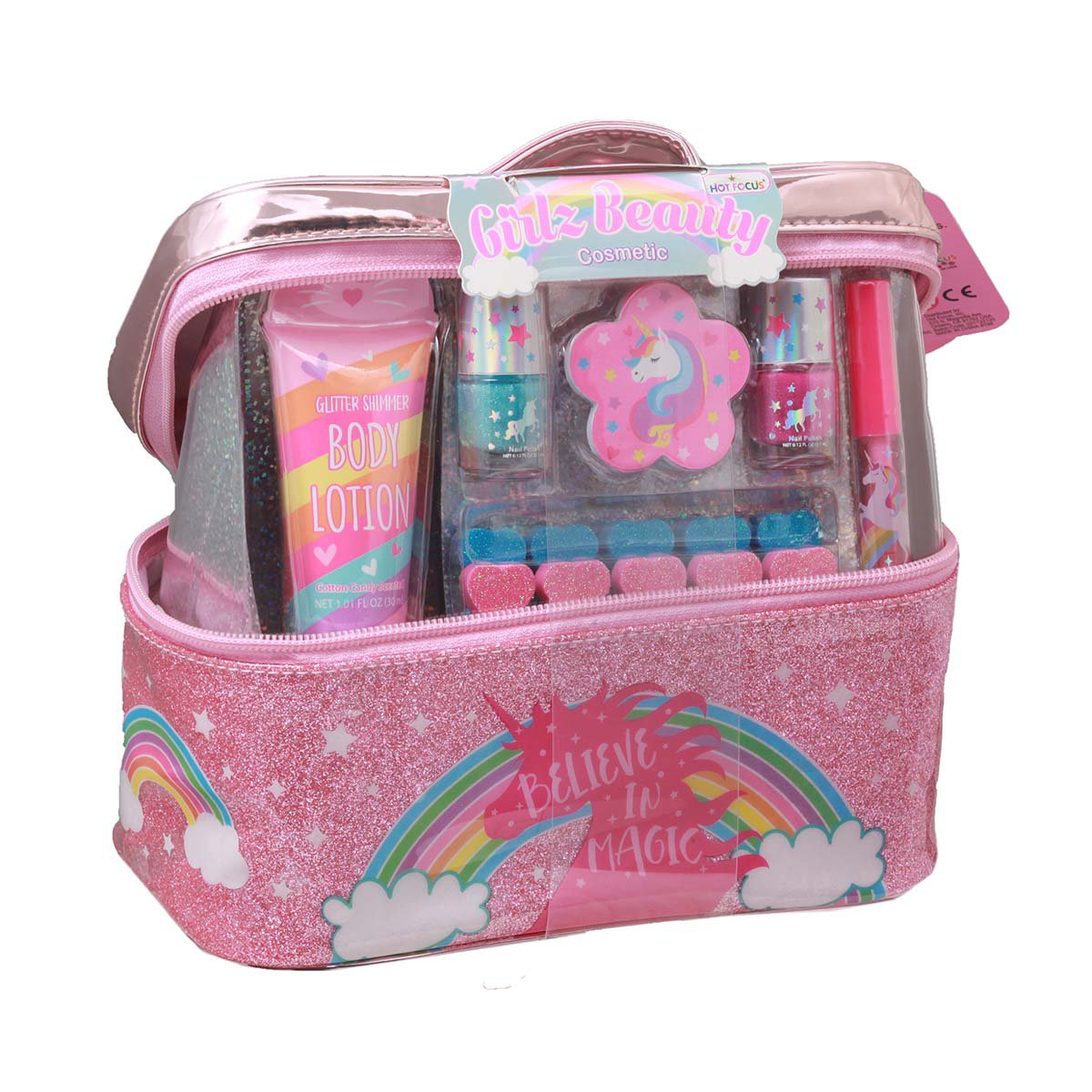 Hot Focus Girlz Beauty Cosmetic Fun Unicorn Bag - Shop Dress up ...