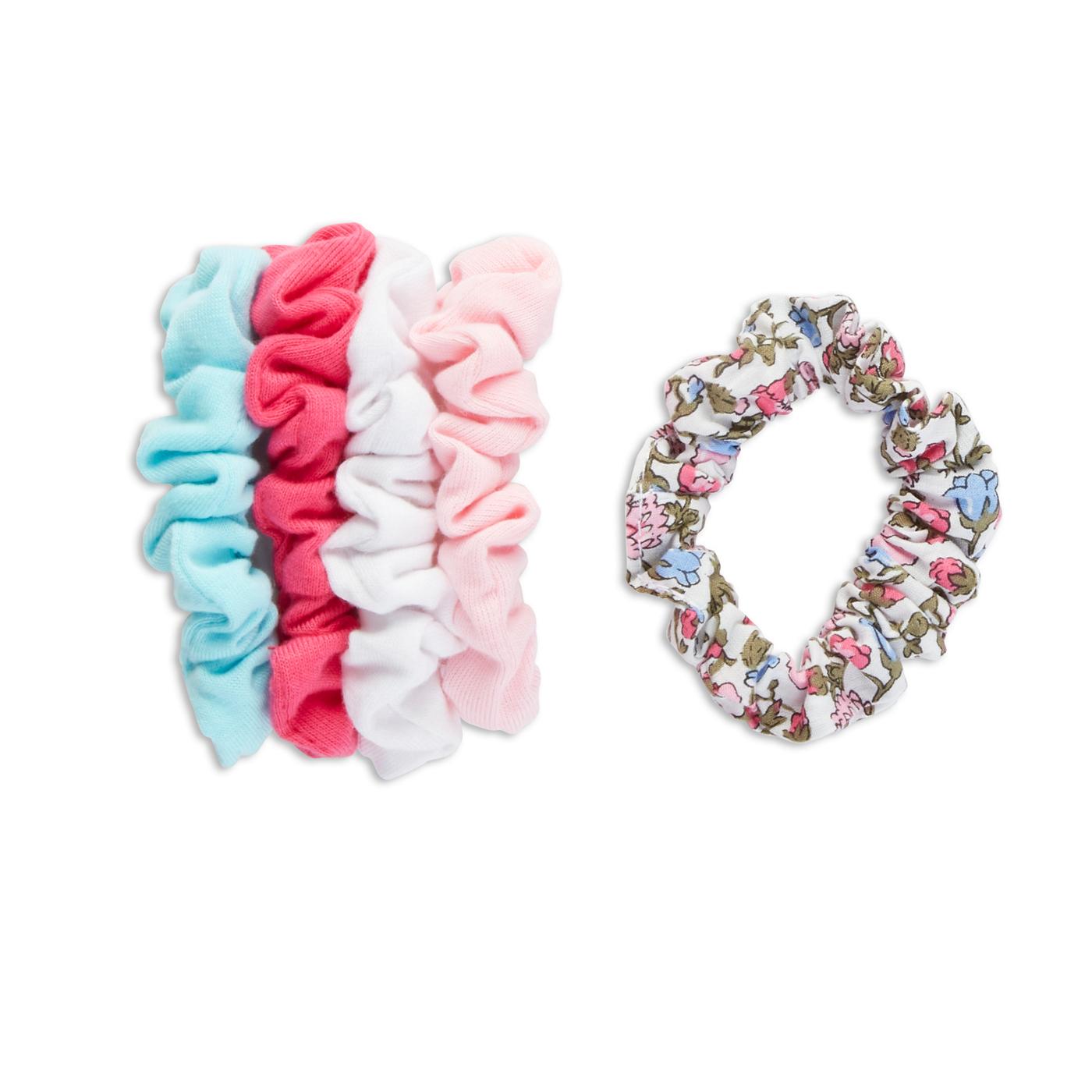 Scunci Mini Scrunchies Pink Floral - Shop Hair accessories at H-E-B