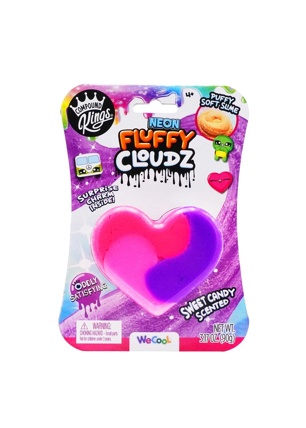 Compound Kings Neon Fluffy Cloudz Scented Slime, Assorted - Shop Slime ...