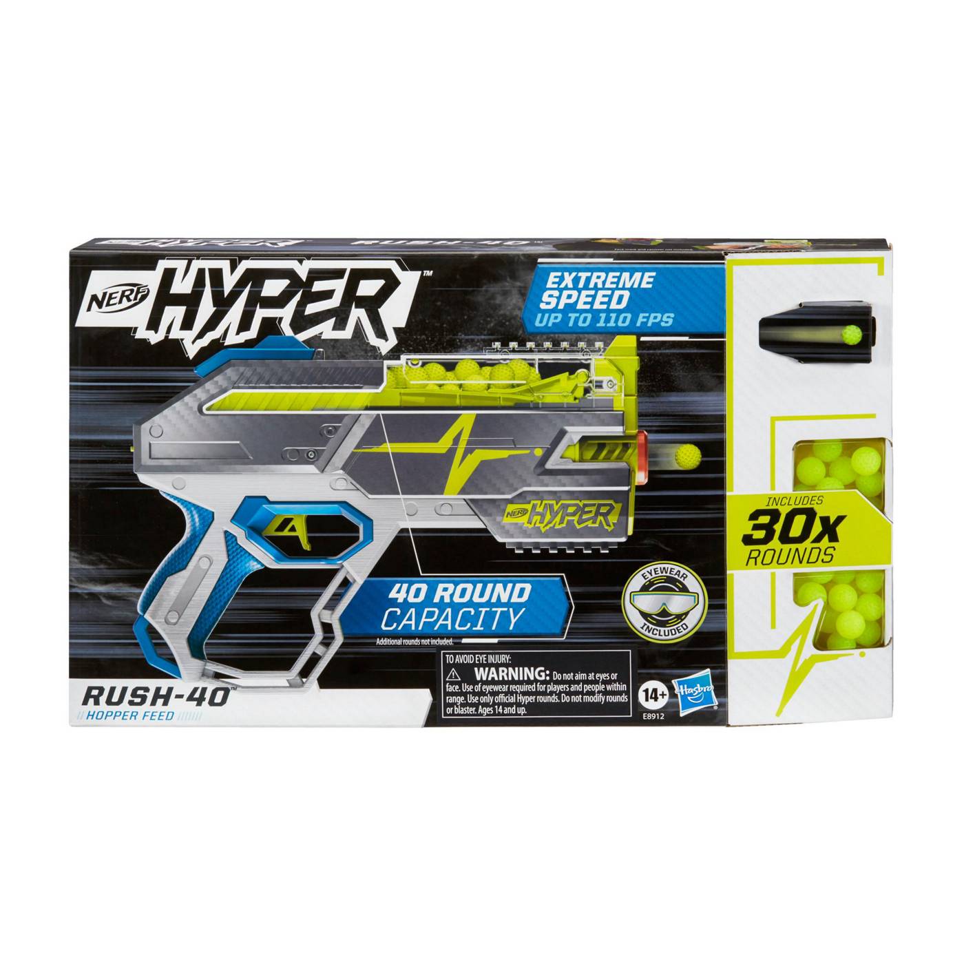 Nerf Hyper Rush-40 Pump-Action Blaster - Shop Blasters at H-E-B
