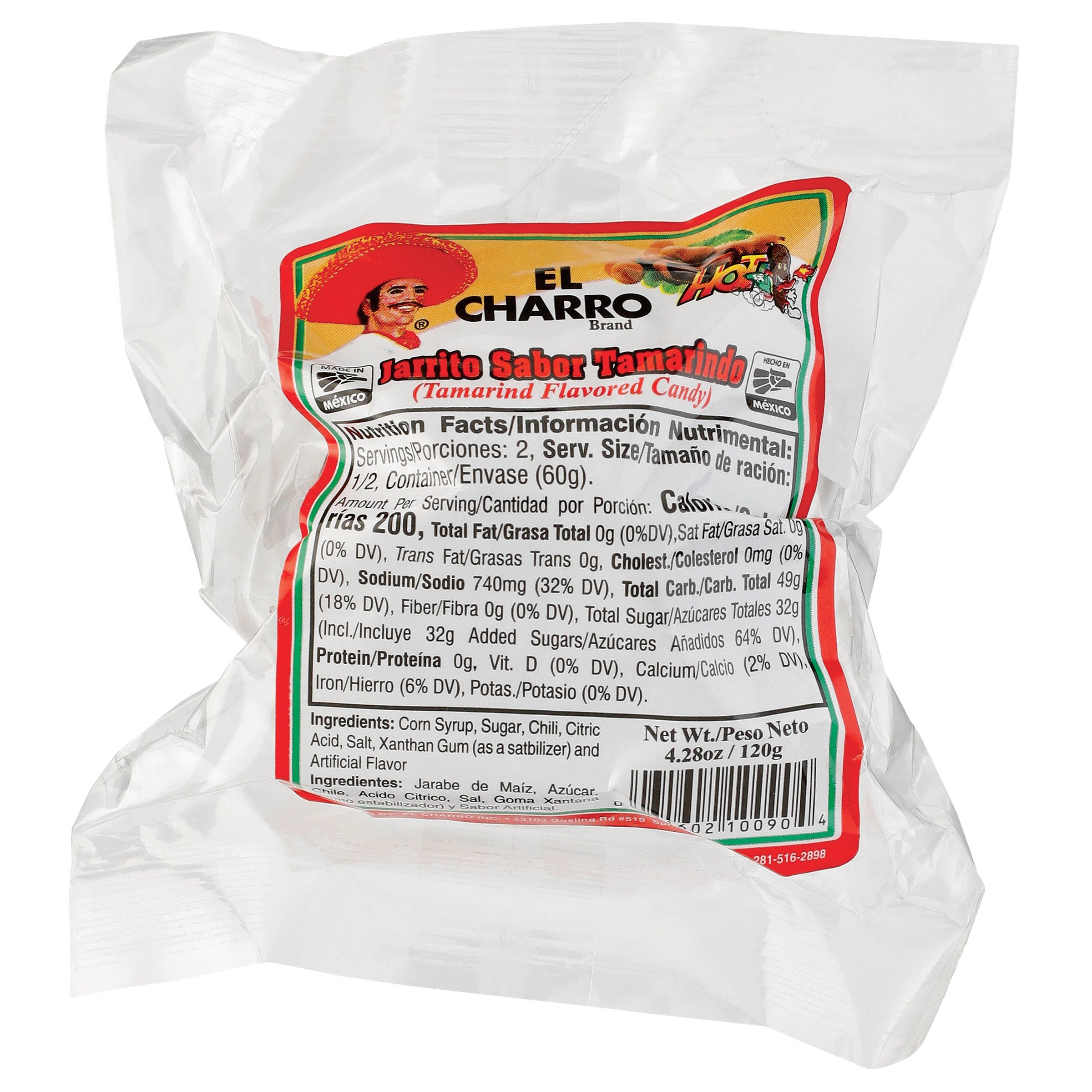 El Charro Jarrito Sabor Tamarindo - Shop Candy at H-E-B