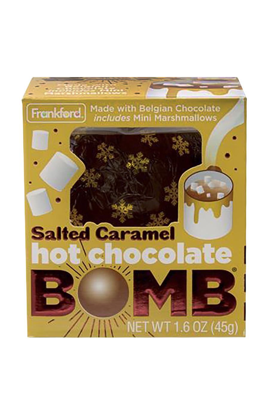 Frankford Salted Caramel Hot Chocolate Melting Bomb with Mini ...