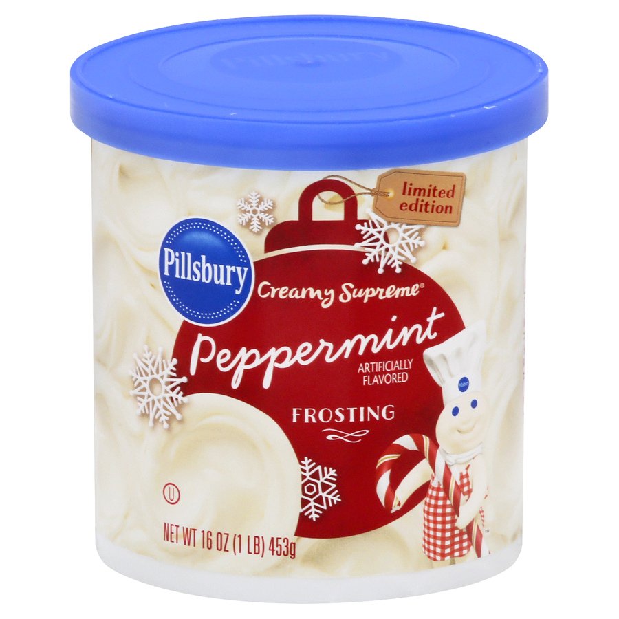 Pillsbury Creamy Supreme Peppermint Frosting - Shop Icing & decorations ...