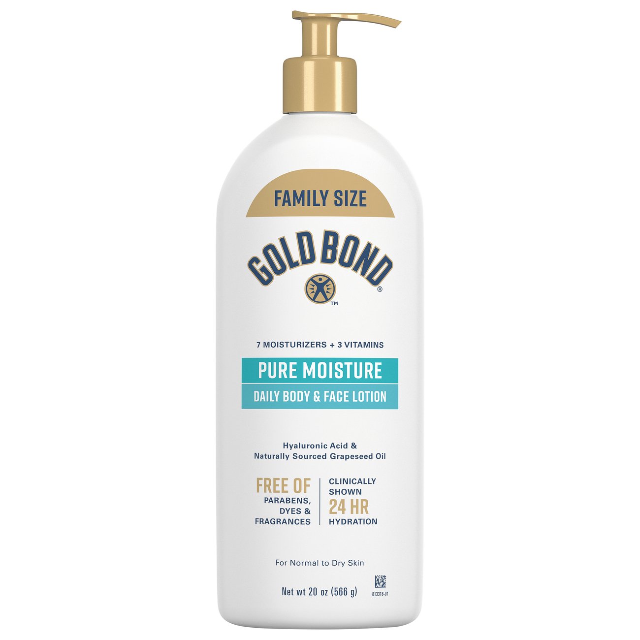 Gold Bond Pure Moisture Lotion, Ultra-lightweight Daily Lotion - Shop ...