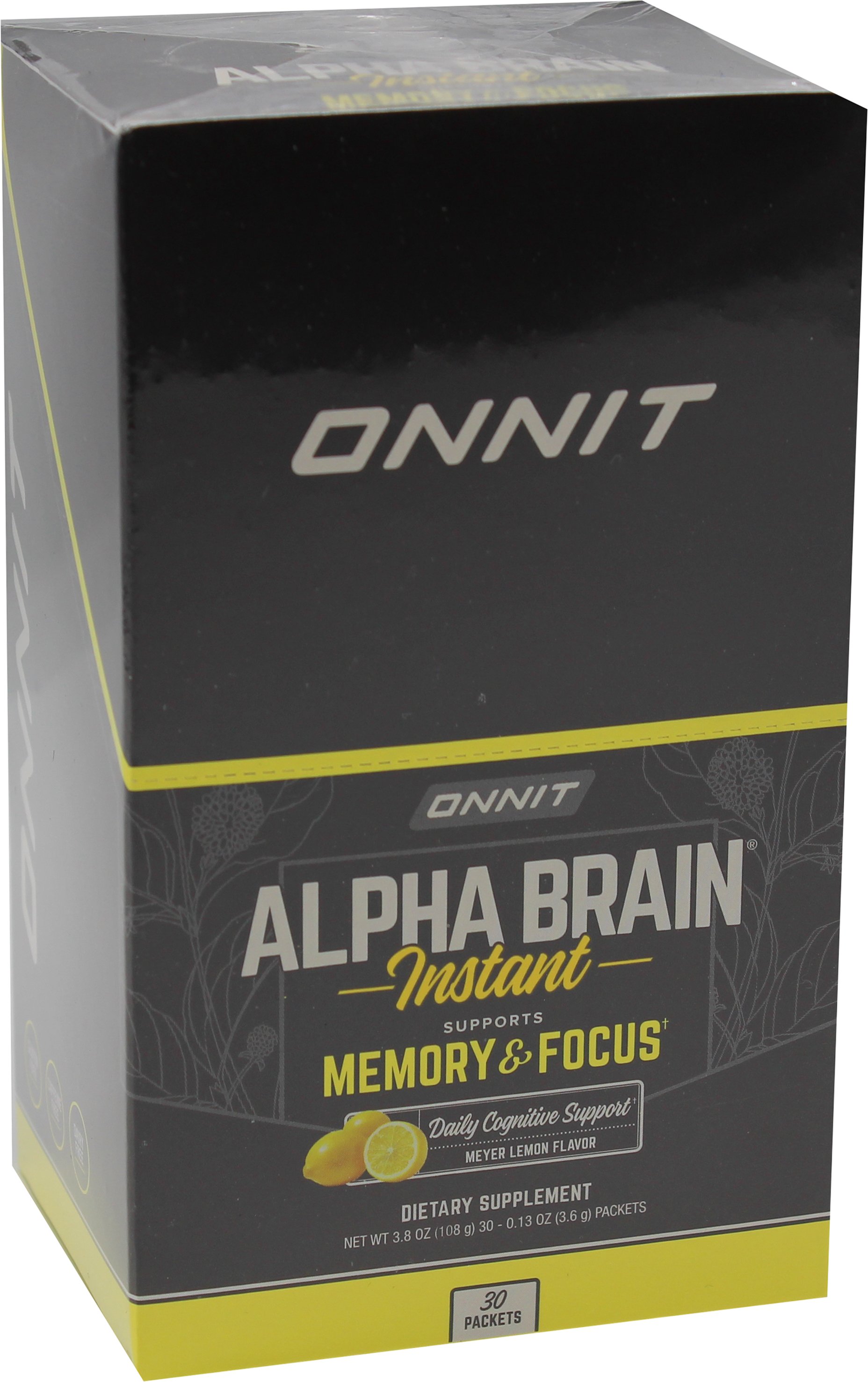 Onnit Meyer Lemon Alpha Brain Packets - Shop Diet & fitness at H-E-B