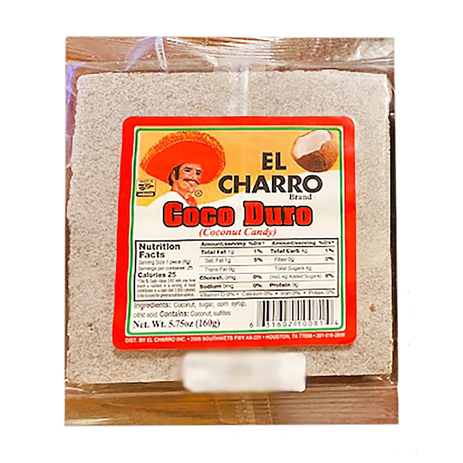 El Charro Coco Duro Coconut Candy - Shop Snacks & Candy at H-E-B
