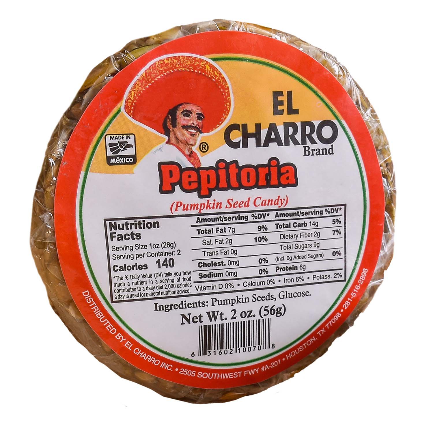 El Charro Pepitoria Pumpkin Seed Candy - Shop Candy at H-E-B