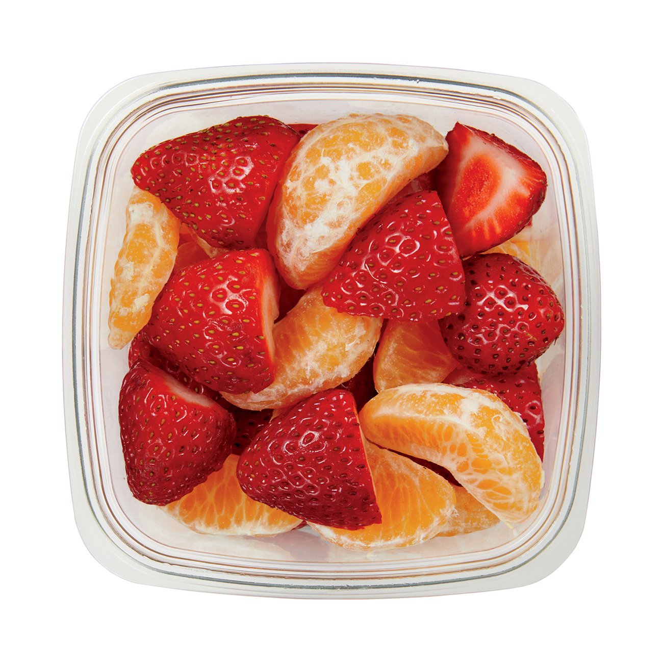 H-E-B Fresh Cut Strawberries & Mandarin Oranges - Small - Shop Mixed ...
