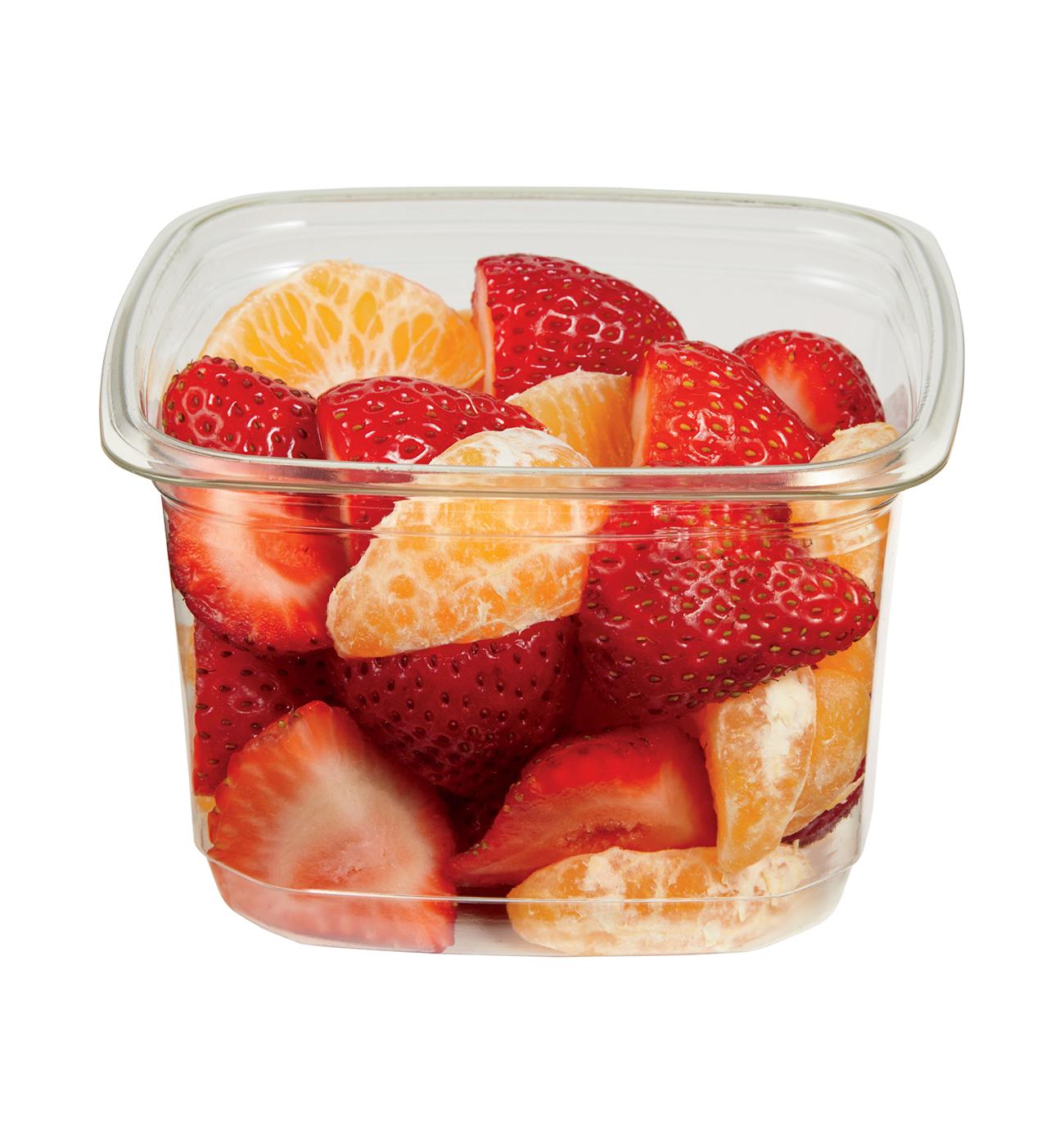 H-E-B Fresh Cut Strawberries & Mandarin Oranges - Small - Shop Mixed ...