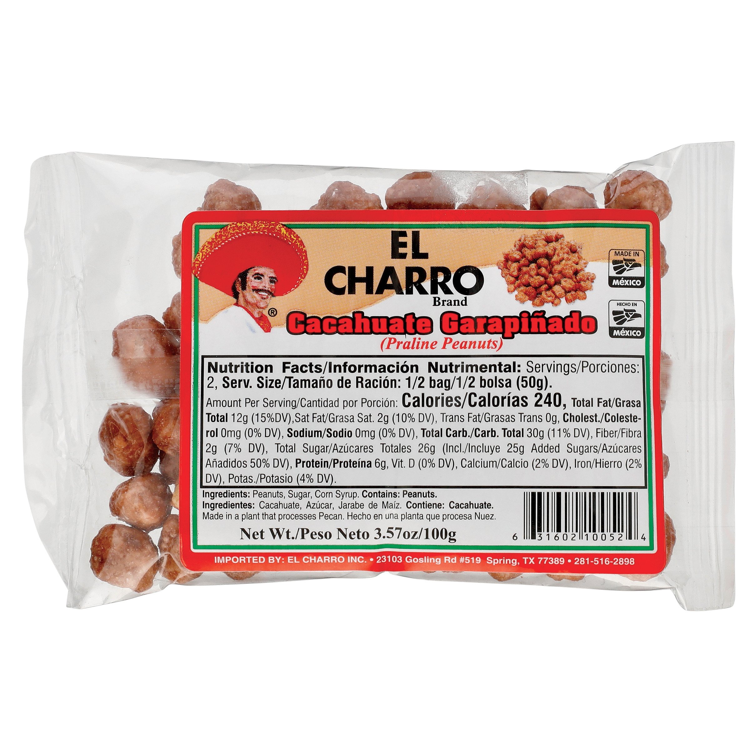 El Charro Cacahuate Garapinado - Shop Candy at H-E-B