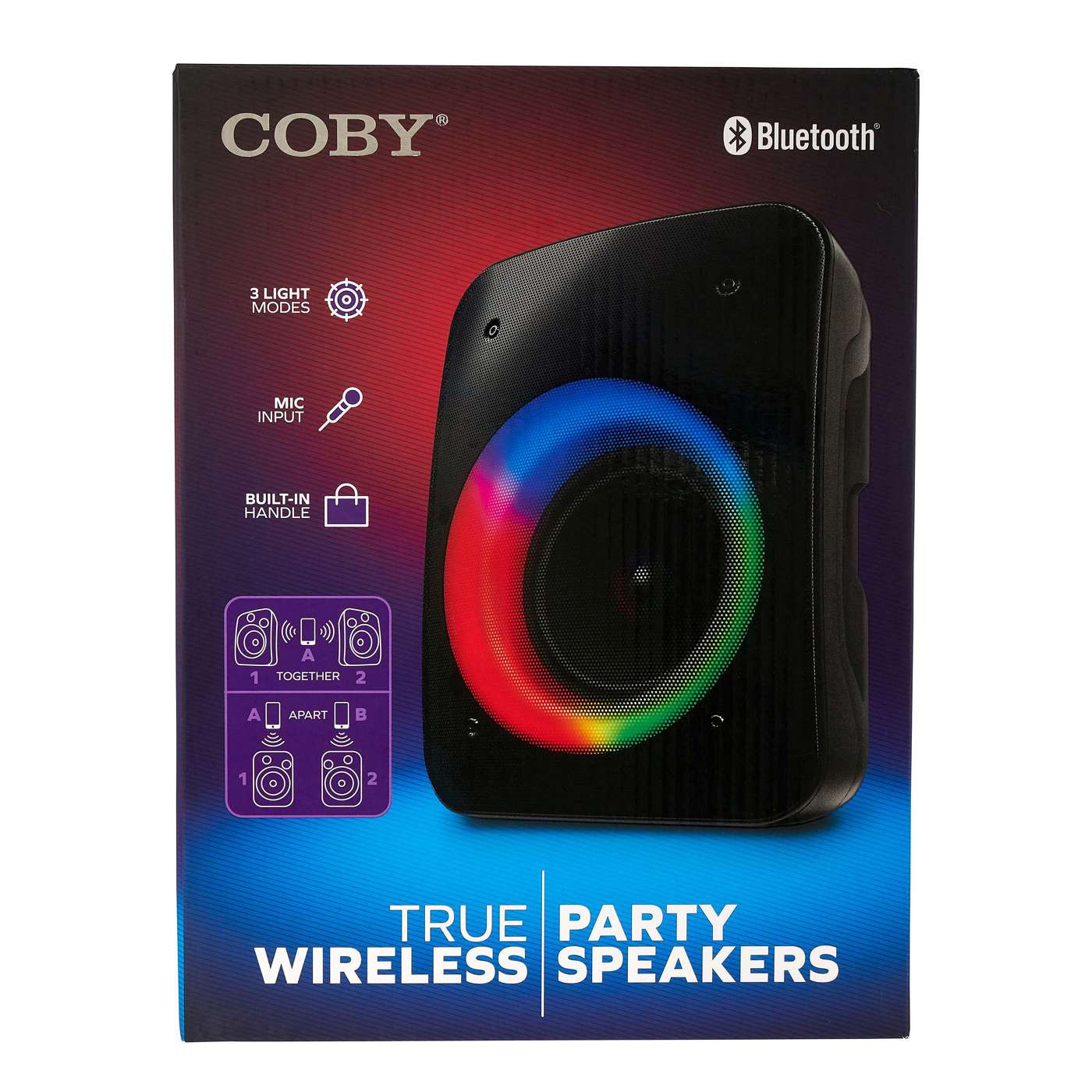 Coby True Wireless Party Speaker - Shop Speakers at H-E-B
