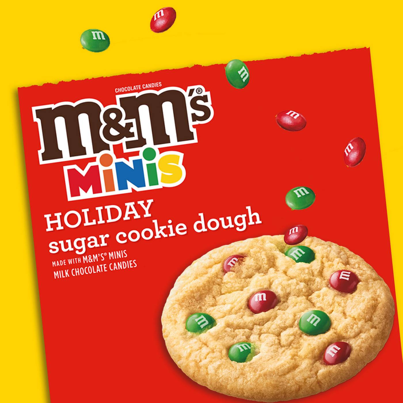 Nestle Toll House Holiday M&M Minis Sugar Cookie Dough - Shop Biscuit ...