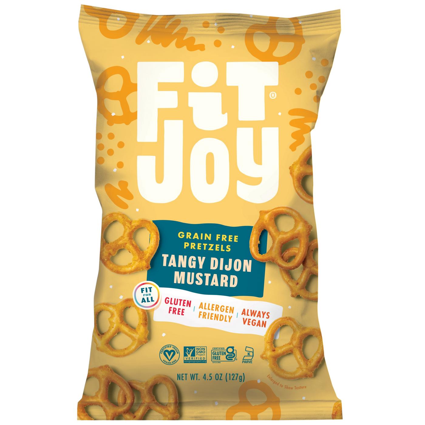 FitJoy Tangy Honey Mustard Grain Free Pretzel Twists - Shop Chips at H-E-B