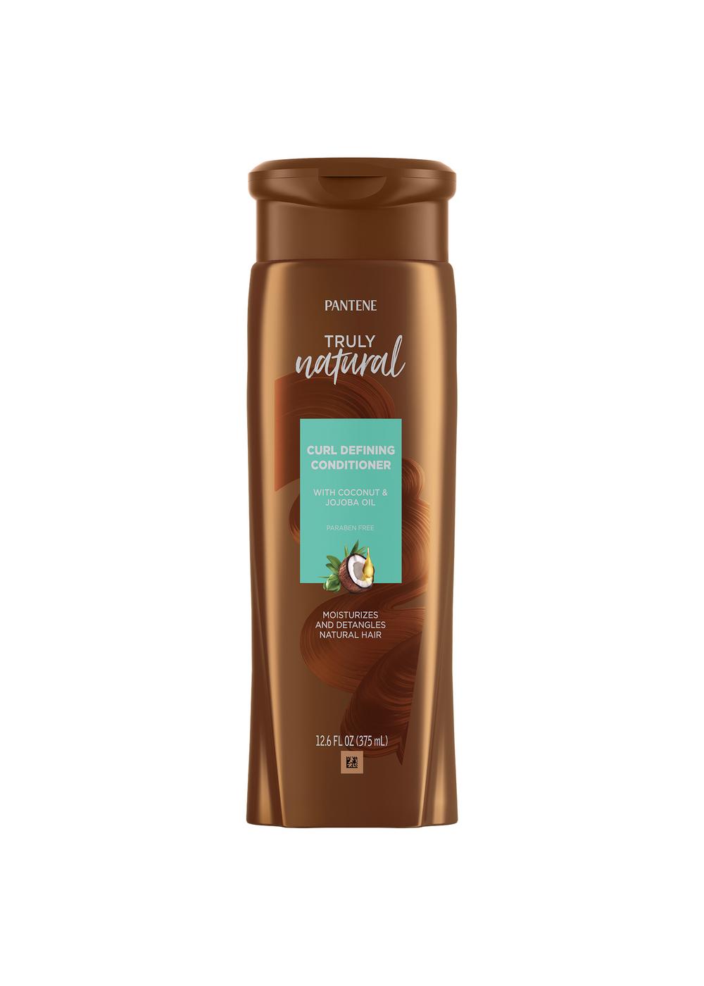 Pantene Truly Natural Curl Defining Conditioner - Coconut & Jojoba Oil ...
