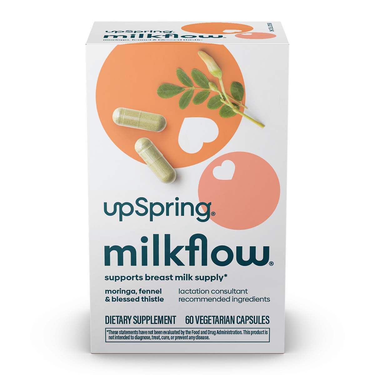 UpSpring Milk Flow Breastfeeding Supplement Capsules - Shop Breast feeding supplements at H-E-B