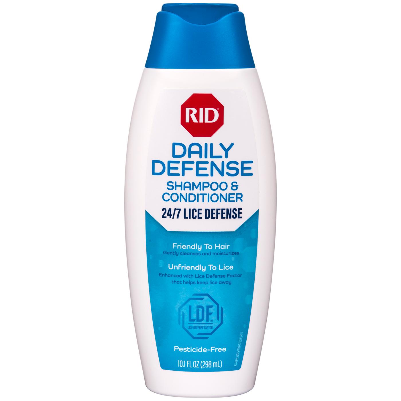 RID Daily Defense Shampoo Conditioner Shop Skin scalp treatments at H E B