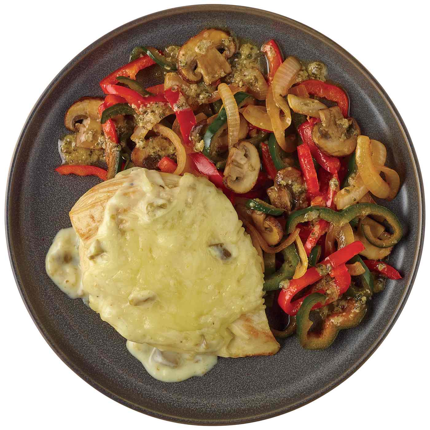 Meal Simple by H-E-B Monterey Poblano Crema Chicken & Vegetables - Shop ...