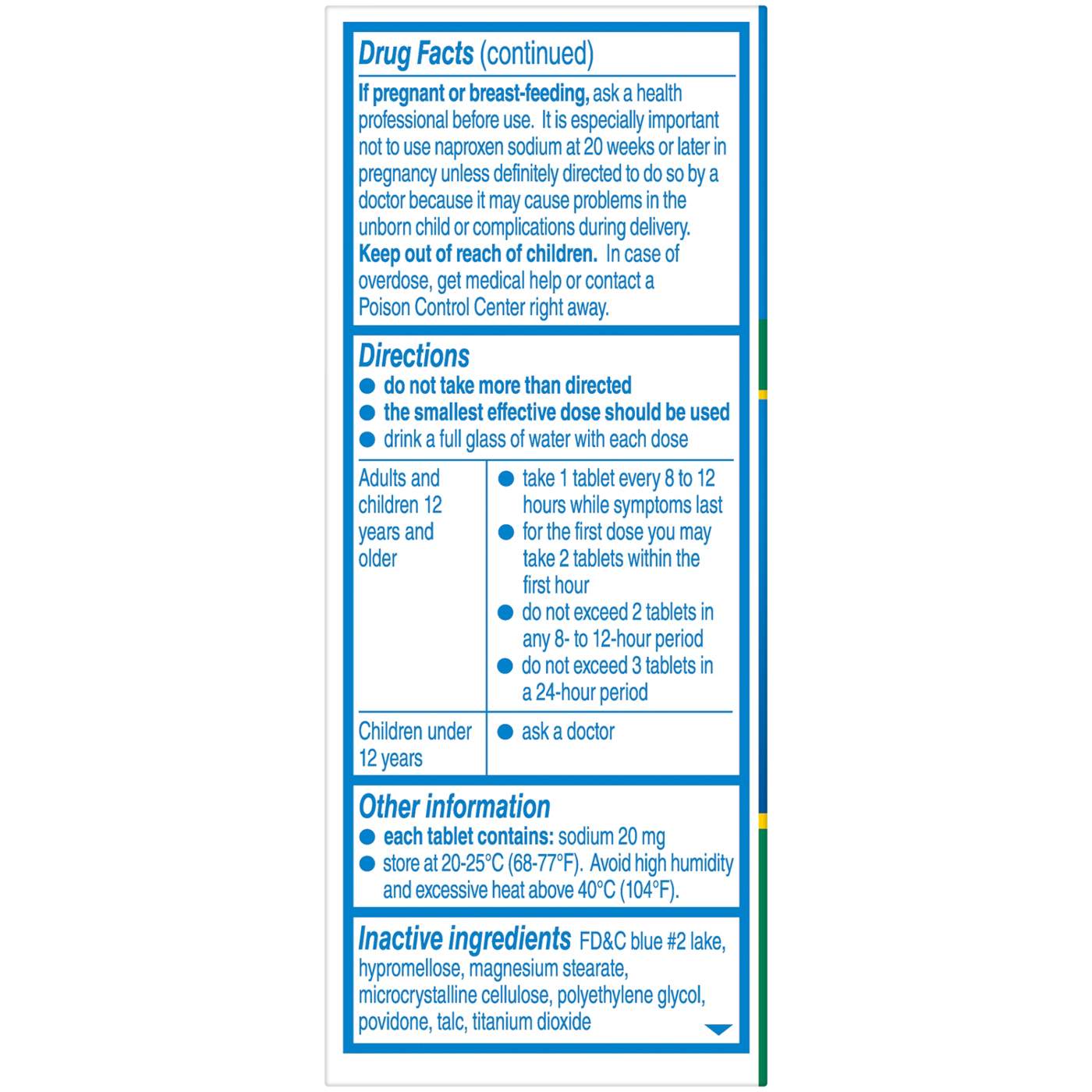 Aleve Headache Pain Tablets - Shop Pain relievers at H-E-B