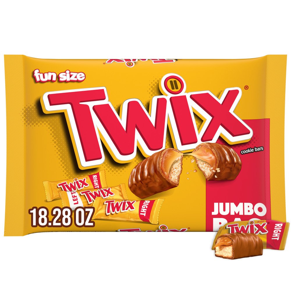 Twix Caramel Chocolate Cookie Fun Size Candy Bars - Shop Candy at H-E-B