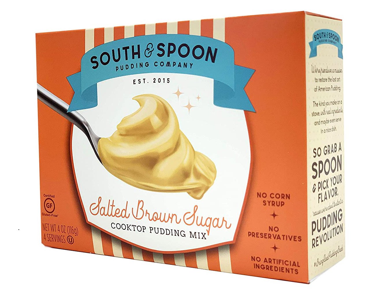 South & Spoon Pudding Company Salted Brown Sugar Pudding Mix, 4 oz ...