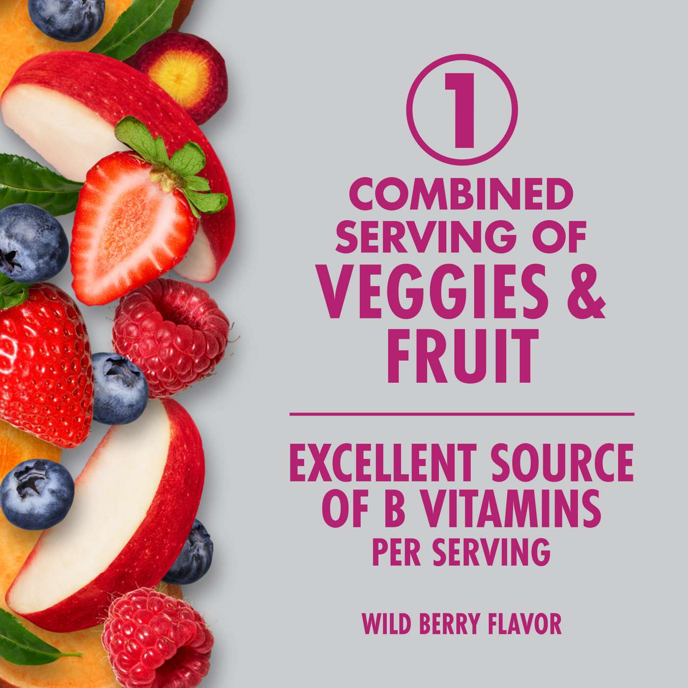 V8 +Energy Wild Berry Juice Energy Drink - Shop Juice at H-E-B