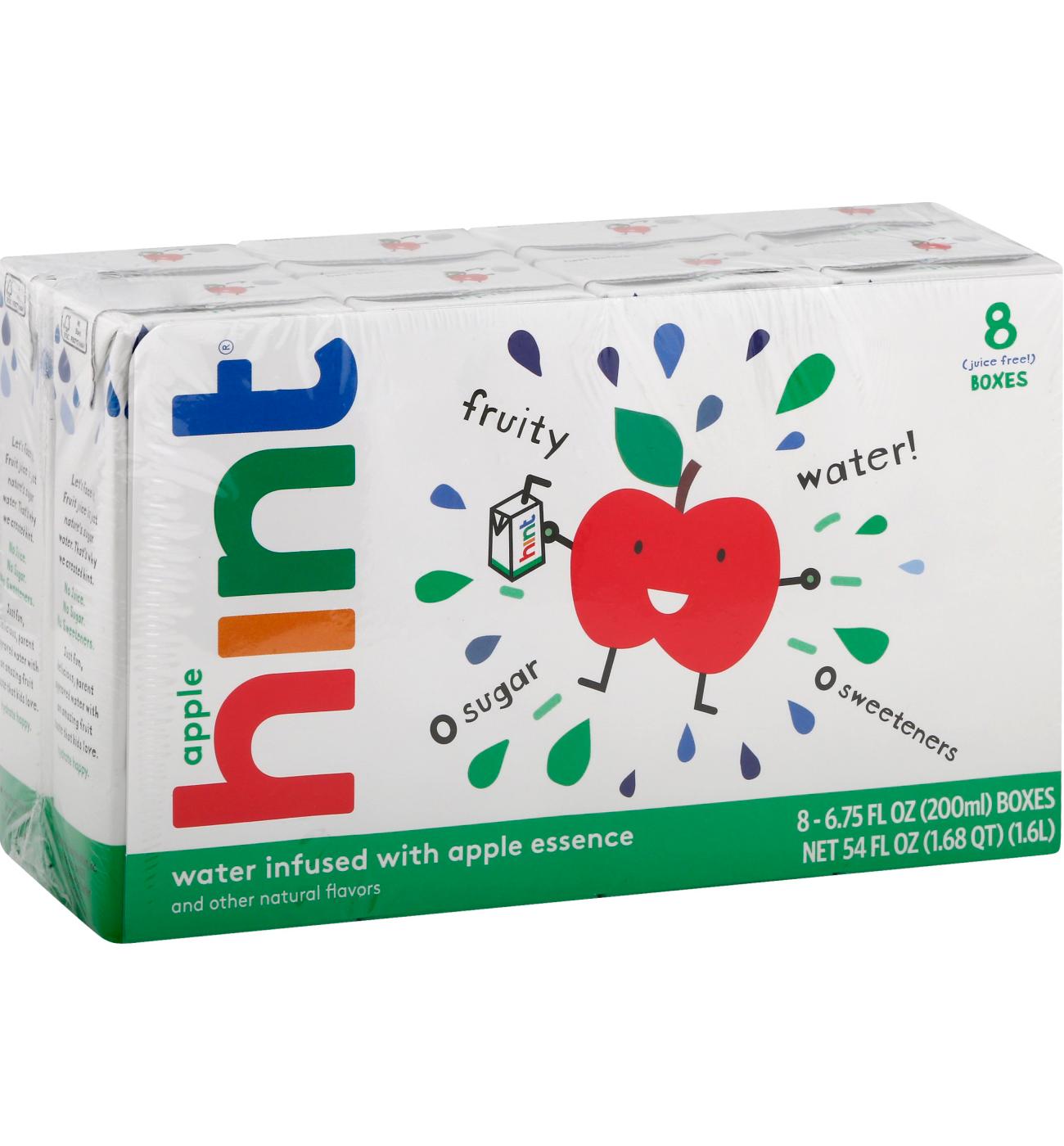 Hint Kids Apple Infused Water 6.75 oz Boxes - Shop Juice at H-E-B