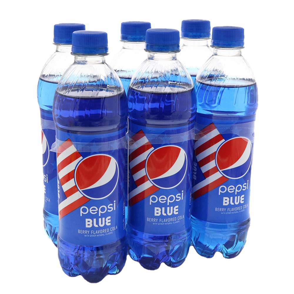 Pepsi Blue Berry Cola 16.9 oz Bottles - Shop Soda at H-E-B