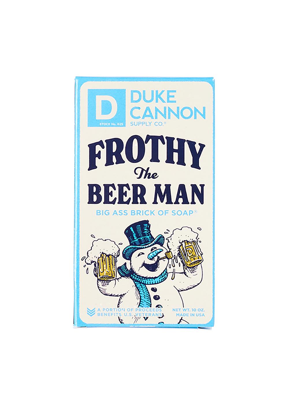 Duke Cannon Frothy The Beer Man Christmas Bar Soap - Shop Hand & bar ...