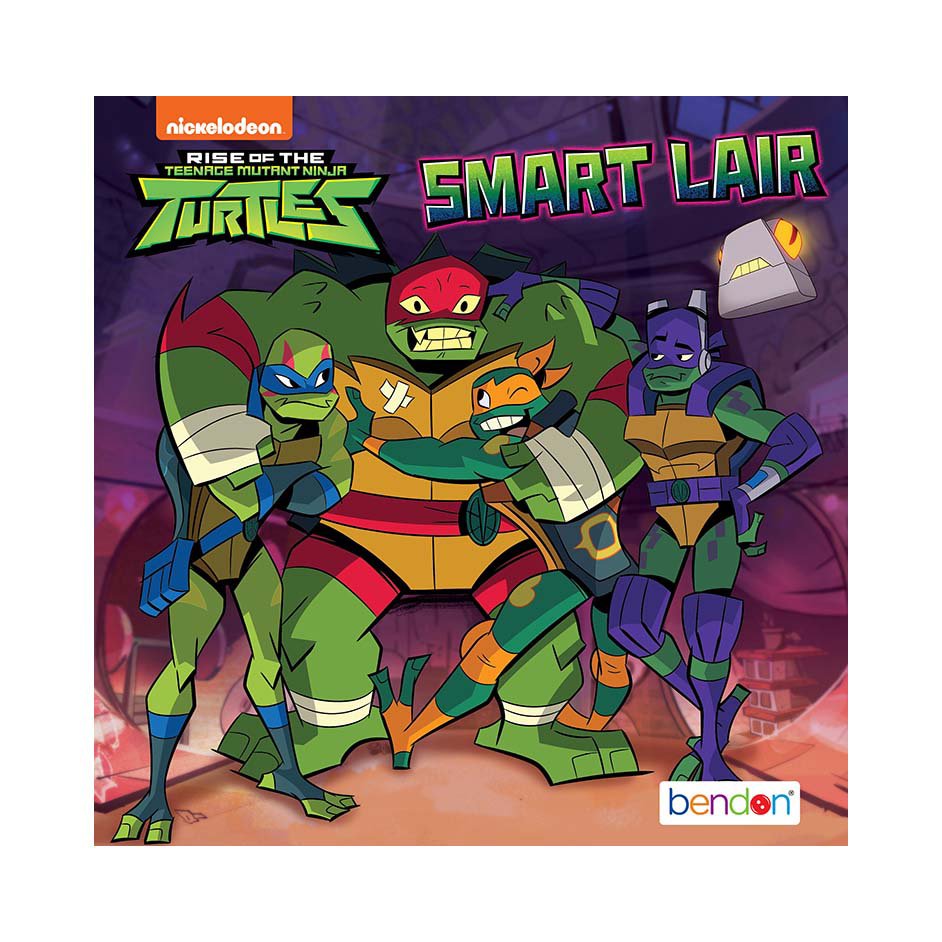 Bendon Rise Of The Teenage Mutant Ninja Turtles Smart Lair - Shop Books ...