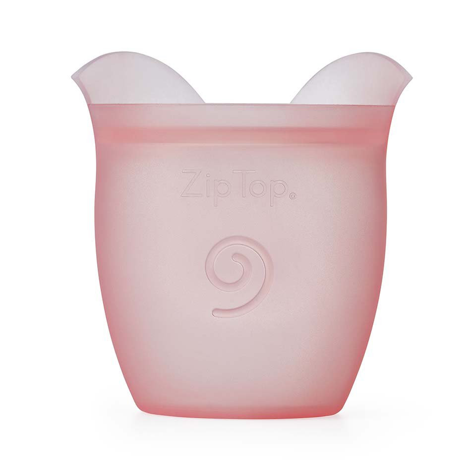 Zip Top Pink Pig Snack Container - Shop Dishes & utensils at H-E-B