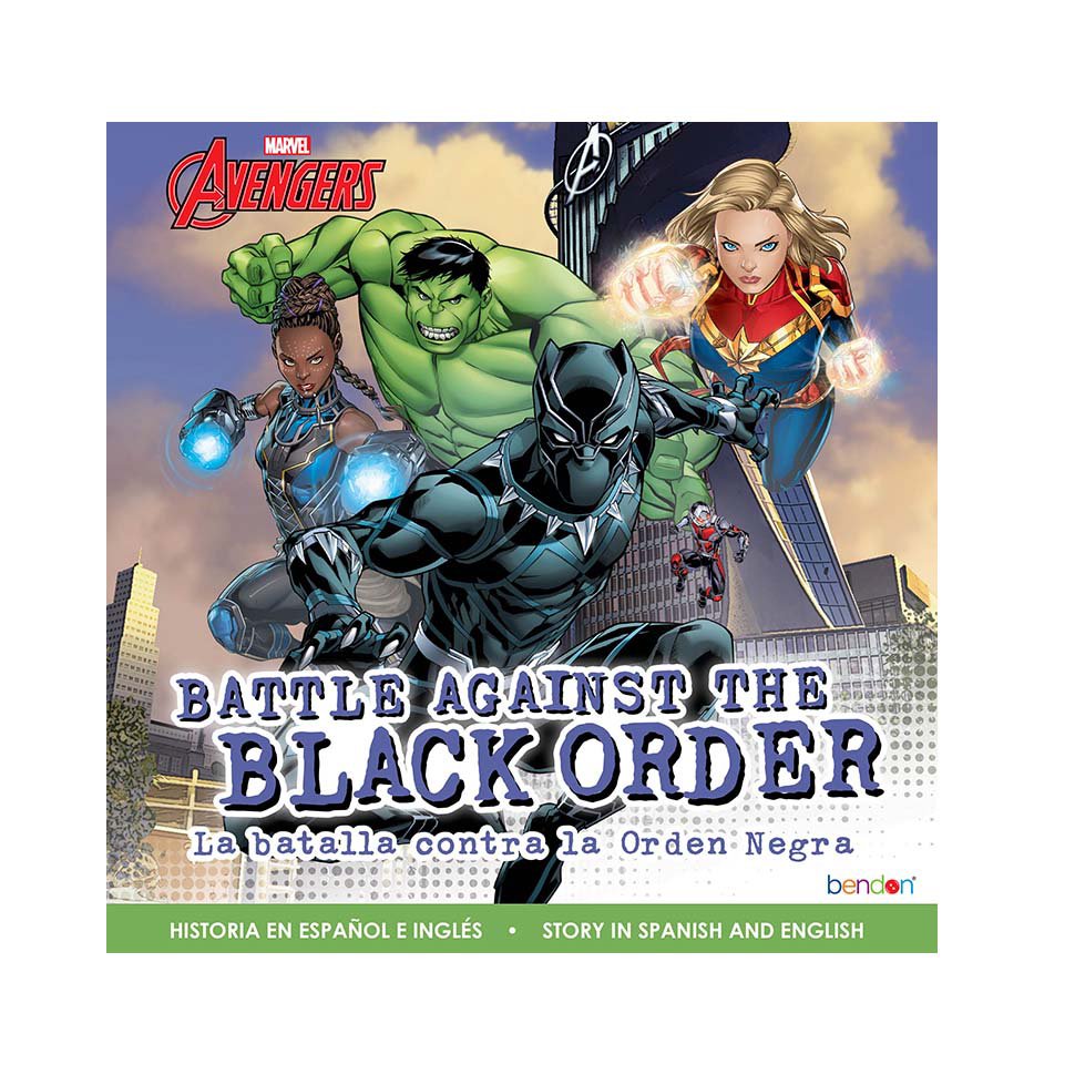 Bendon Marvel Avengers Battle Against The Black Order, Bilingual - Shop ...