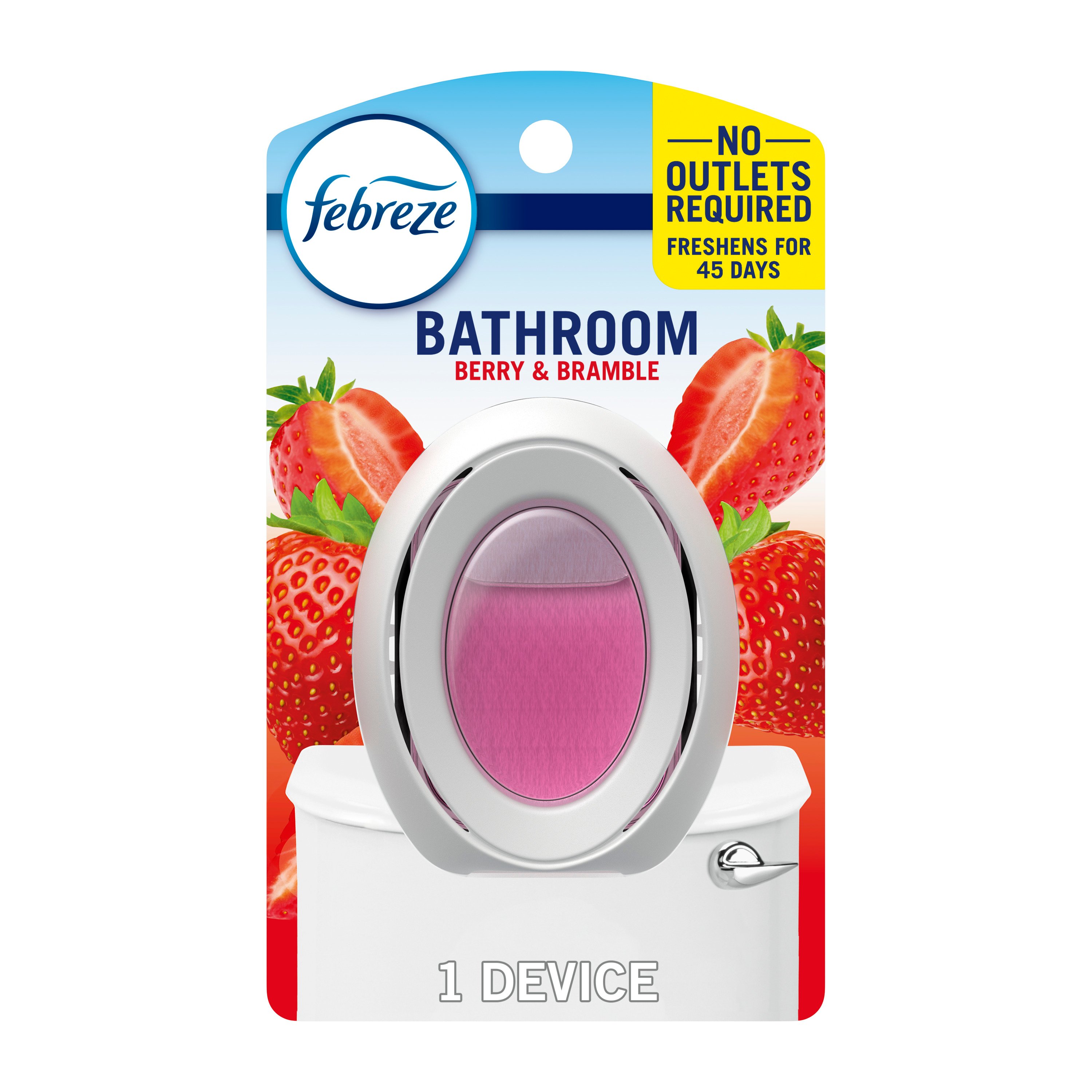Febreze Bathroom Air Freshner - Berry & Bramble - Shop Air fresheners ...