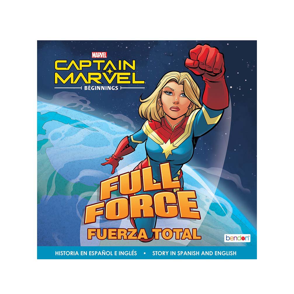 Bendon Marvel Captain Marvel Full Force, Bilingual - Shop Books ...