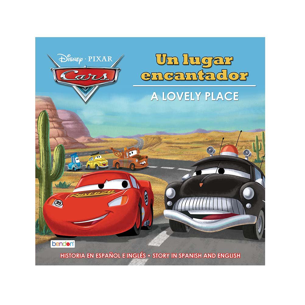 Bendon Disney Cars A Lovely Place, Bilingual - Shop Books & coloring at ...