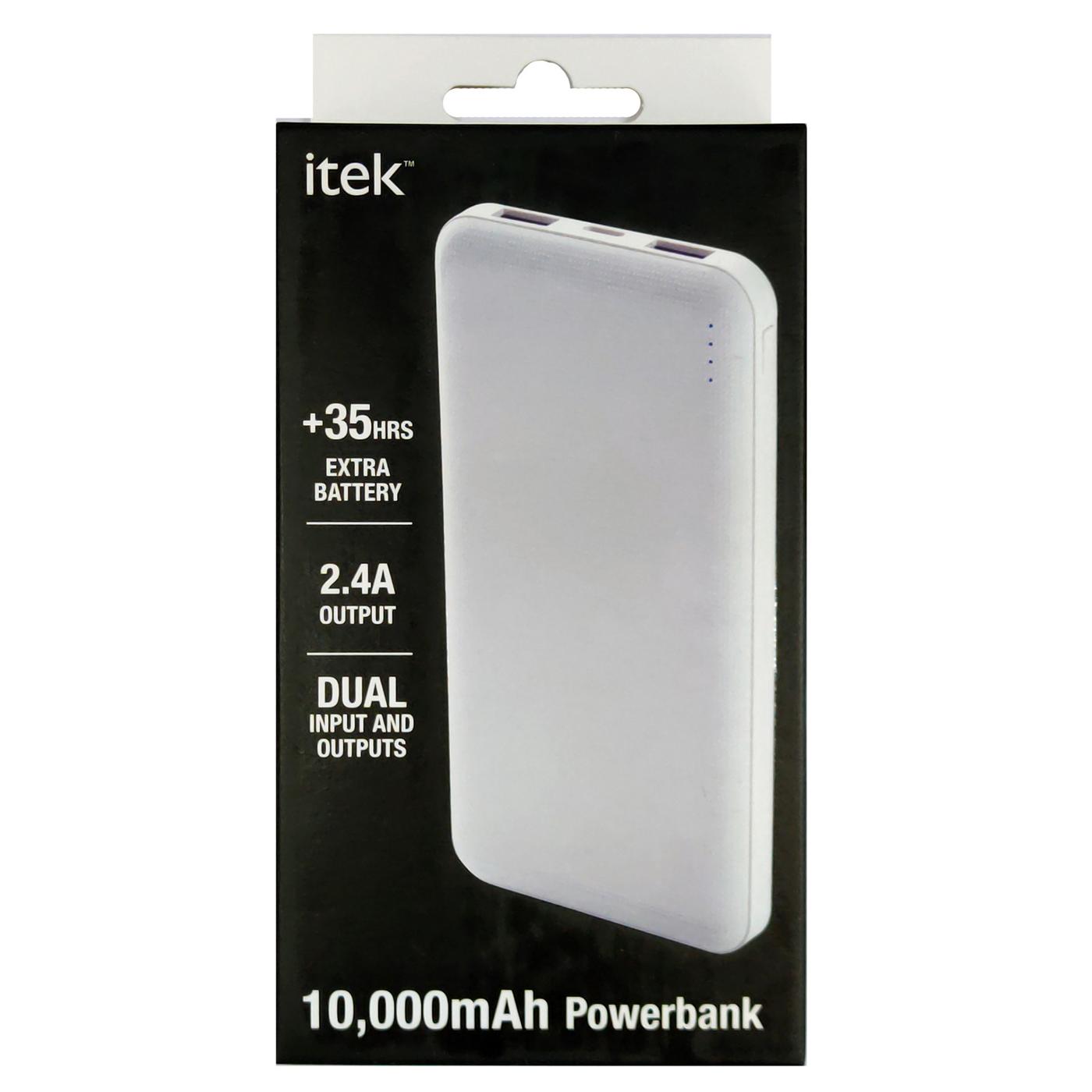 Itek 10,000mAh Powerbank - Assorted - Shop Phone chargers at H-E-B