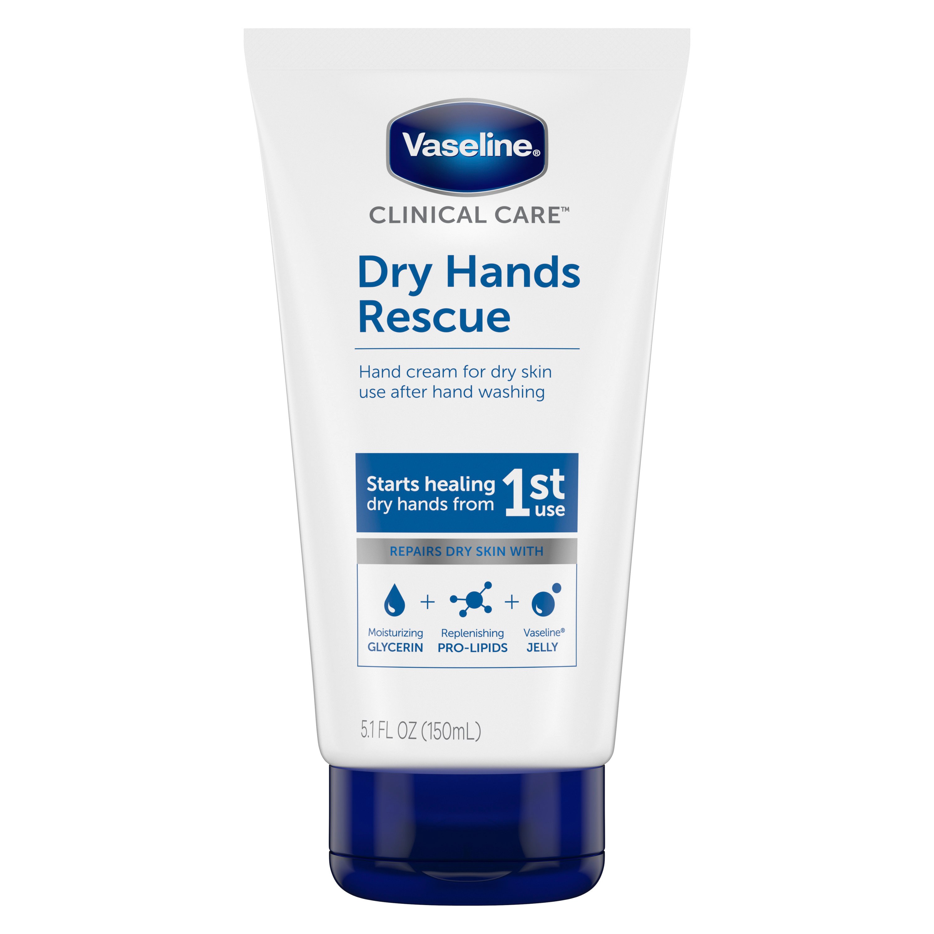 Vaseline Clinical Care Dry Hands Rescue Cream Hand Cream - Shop Body ...