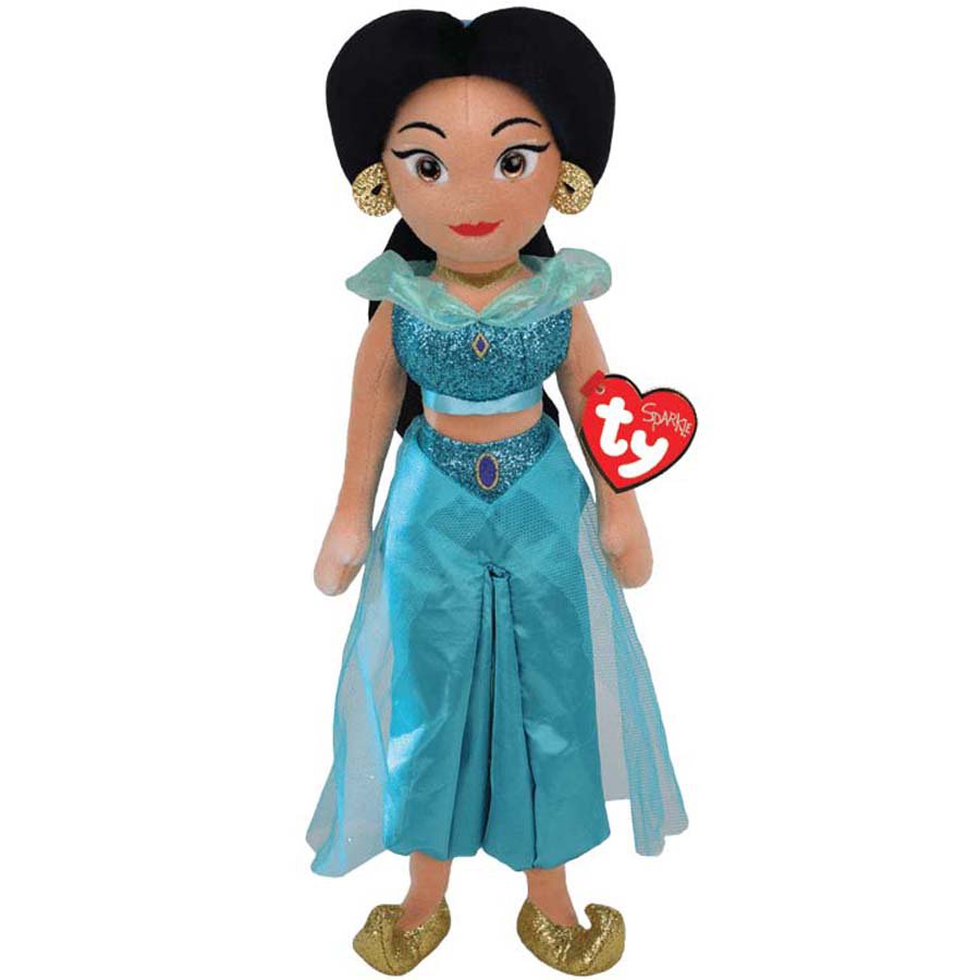 ty Disney's Princess Jasmine From Aladdin Sparkle Plush - Shop Plush ...